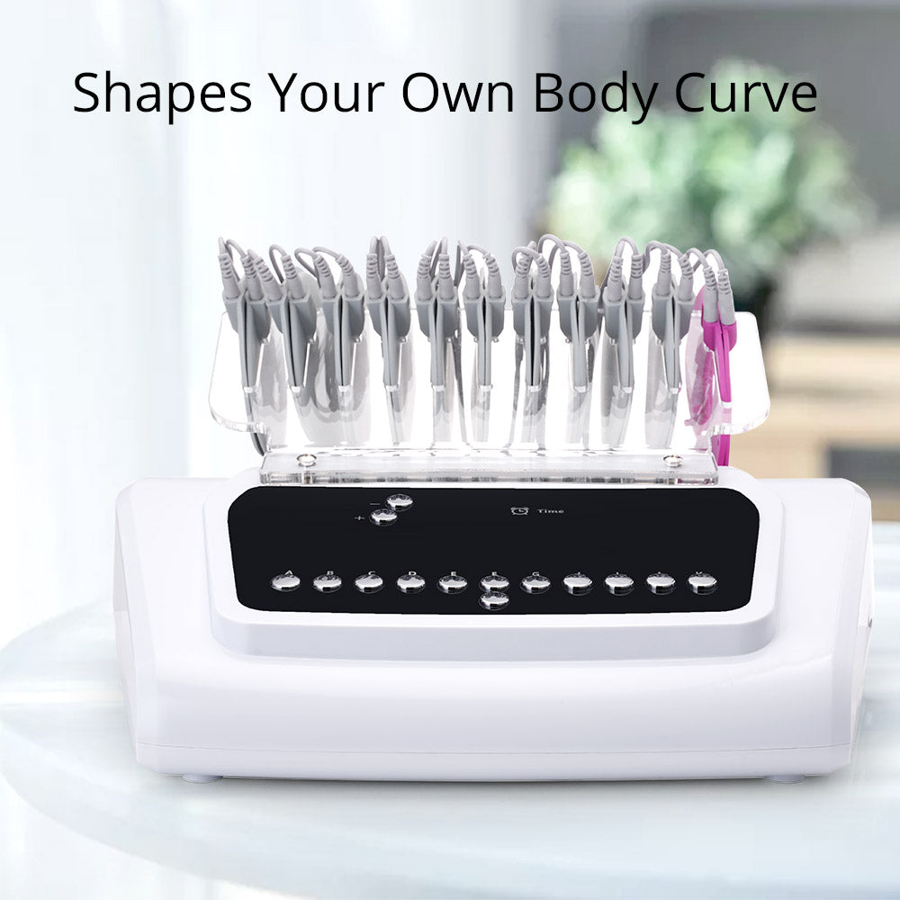New 2in1 Bio Microcurrent Body Shaper Tighten Electrode Stimulation Bo ...